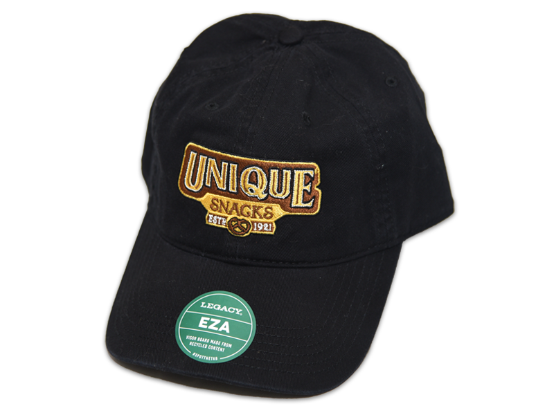 Black Baseball Cap – Unique Snacks